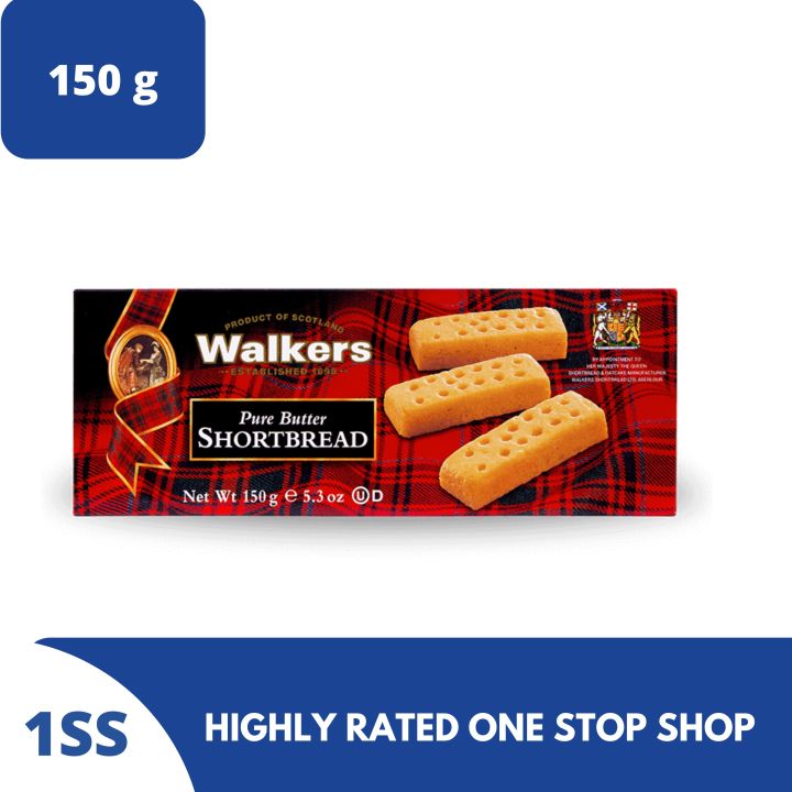 Walkers Shortbread Fingers (packaging may vary) 150g | Lazada PH