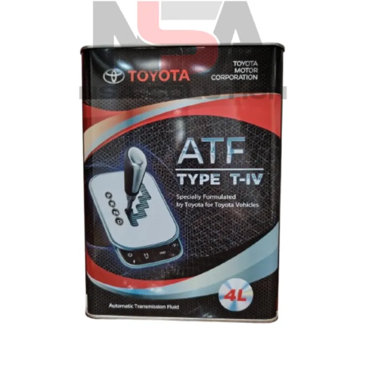 Toyota ATF T-IV Type 4 Type-IV 4L (4Liter) Auto Tranmission Fluid Gear ...