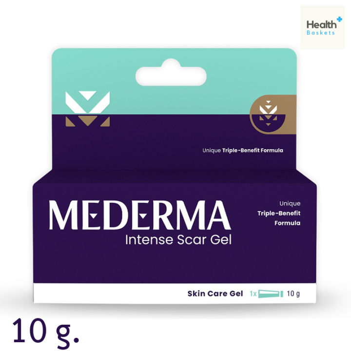 MEDERMA Intense Scar Gel 10g มีเดอม่า อินเทนซ์ สการ์ เจล [หลอดเล็ก] 10 ...