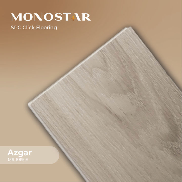 MONOSTAR SPC Click Flooring – Lantai SPC Klik - AZGAR | Lazada Indonesia