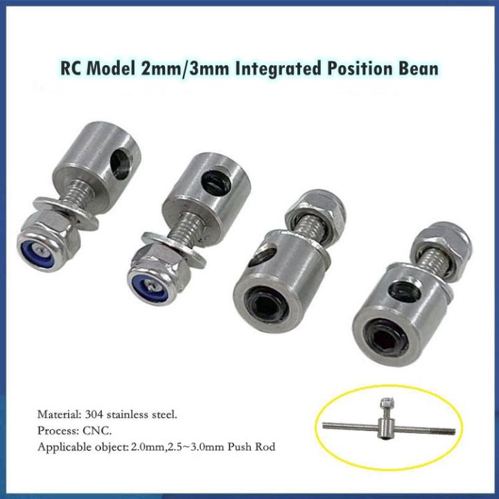 RC Model Push Rod Linkage Stopper 2mm/3mm Servo Connector Stainless ...