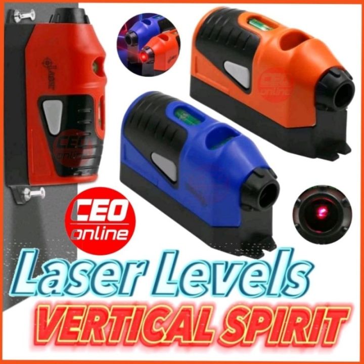 CEO 🇲🇾 Mini Vertical Spirit Level Tool Laser Level LASER STRAIGHT THE ...