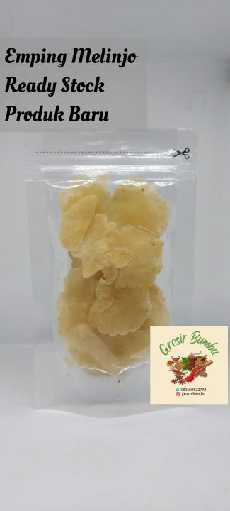 Emping / Emping Melinjo Mentah 500gram | Lazada Indonesia