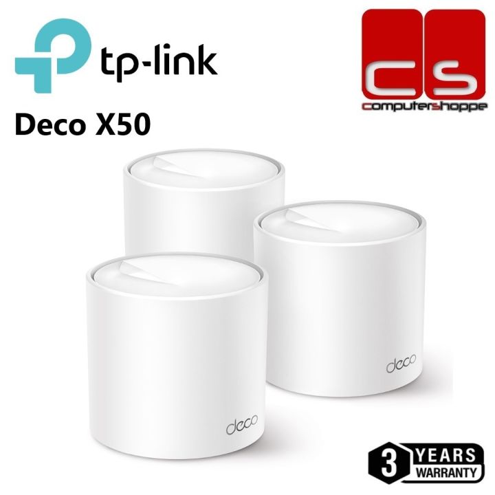 TP-Link Deco X50 AX3000 Whole Home Mesh WiFi 6 System - 1Pack/2Pack ...
