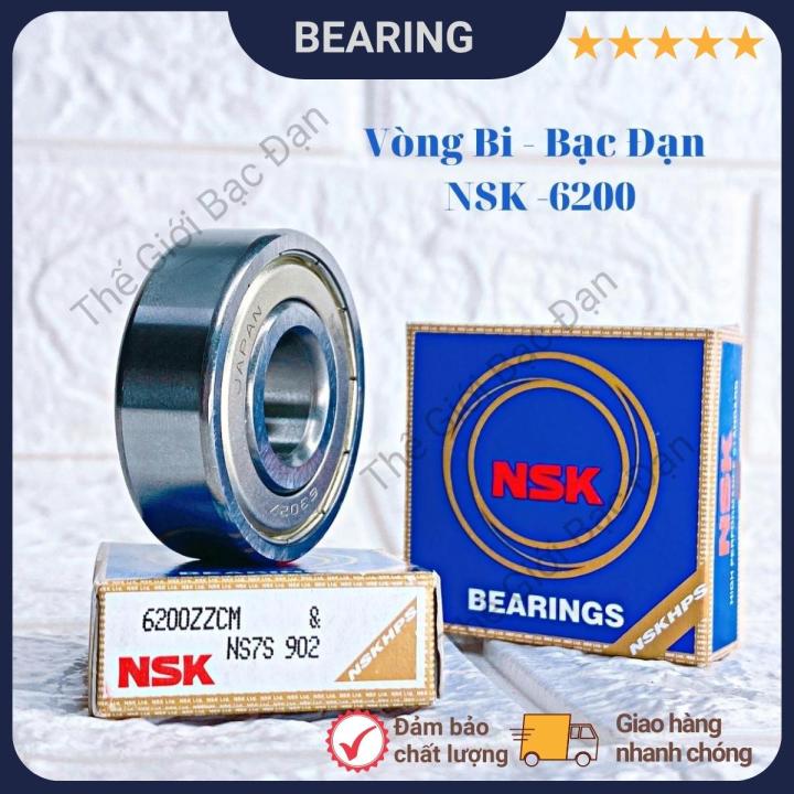 Vòng bi bạc đạn NSK 6200, 6201, 6202, 6203, 6204, 6205 ZZCM - hàng đẹp chất lượng cao - Thế Giới ...