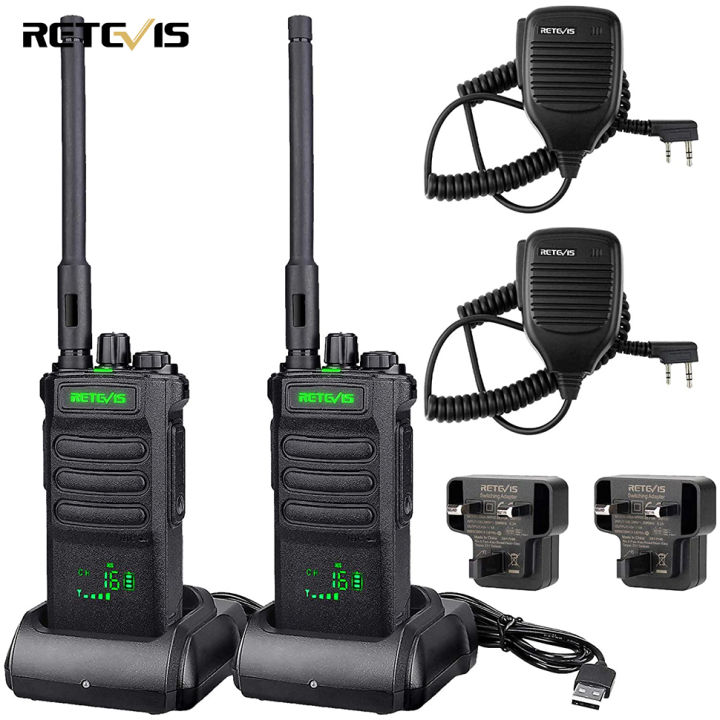 Retevis วิทยุสองทาง RT86มิลลิแอมป์ต่อชั่วโมง,วิทยุฉุกเฉินแบบพกพาเชื่อม ...