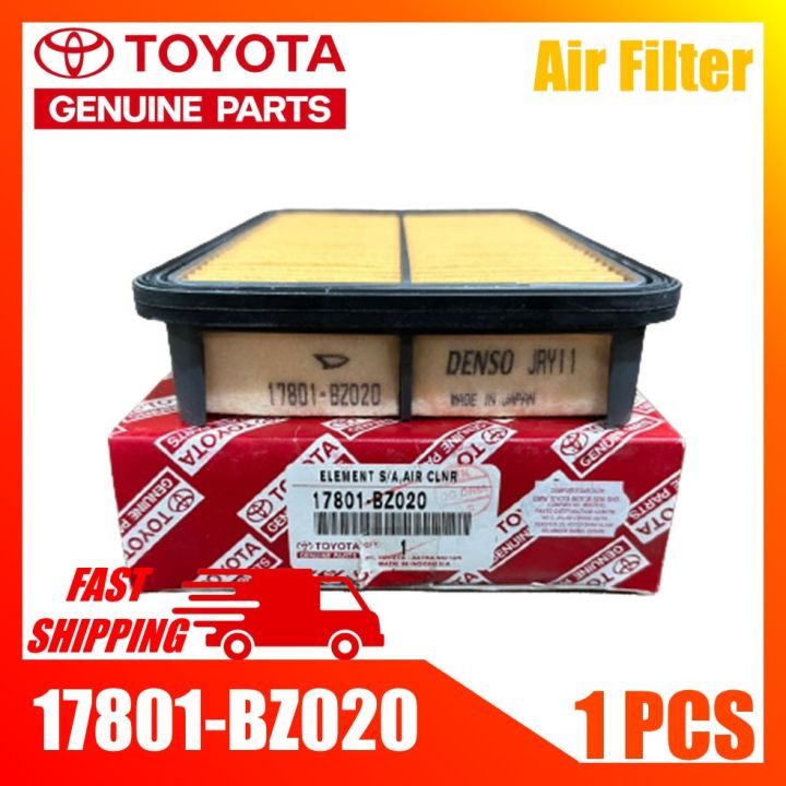 Original Toyota Air Filter 17801-BZ020 – Air Filter / Toyota / Avanza ...