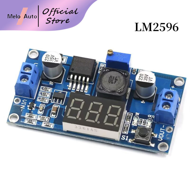 DC-DC Step-Up Converter Voltage Adjustable LM2596 Step-Down Module ...