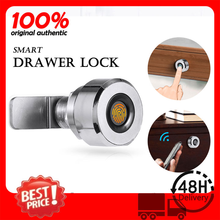 Smart Drawer Lock Fingerprint & APP Unlocking Electronic BT Cabinet ...