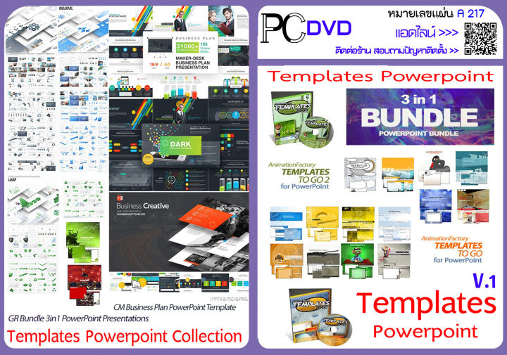 PowerPoint Templates สวยๆ สำหรับการนำเสนองานอย่างมืออาชีพ มีเทมเพลต ไอ ...