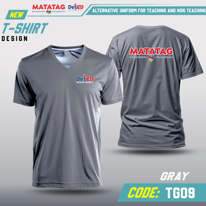 Matatag Shirts unisex tshirt Full Sublimation Deped Uniforms Shirts ...