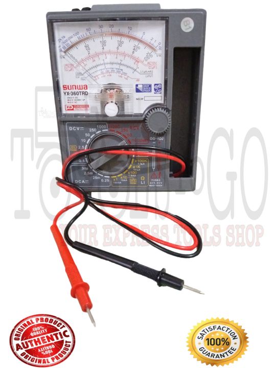 Multi tester SUNMA SANNO SAMWA YX-360TR MULTI METER Multimeter ...