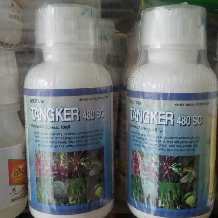 Insektisida Tangker 480sc 100ml mengendalikan hama ulat, thrips, dll ...