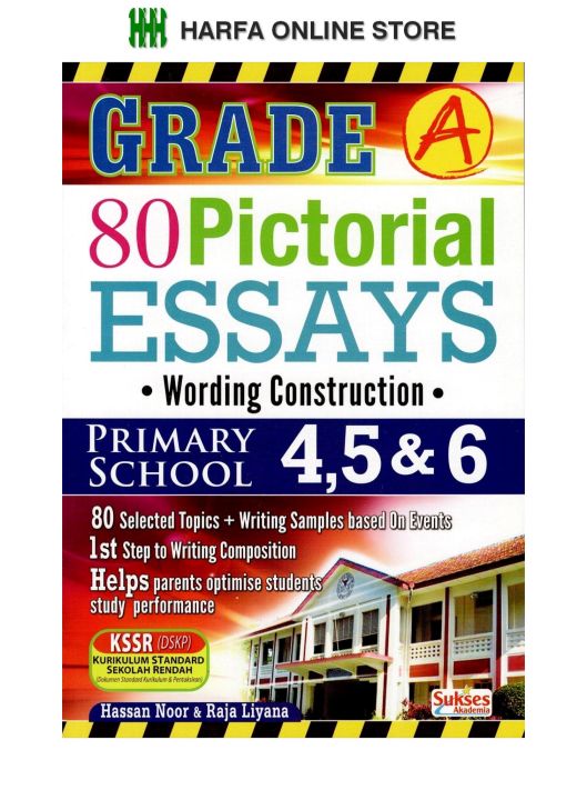 Grade A 80 Pictorial Essays Primary School Year 4 5 6 KSSR | Lazada
