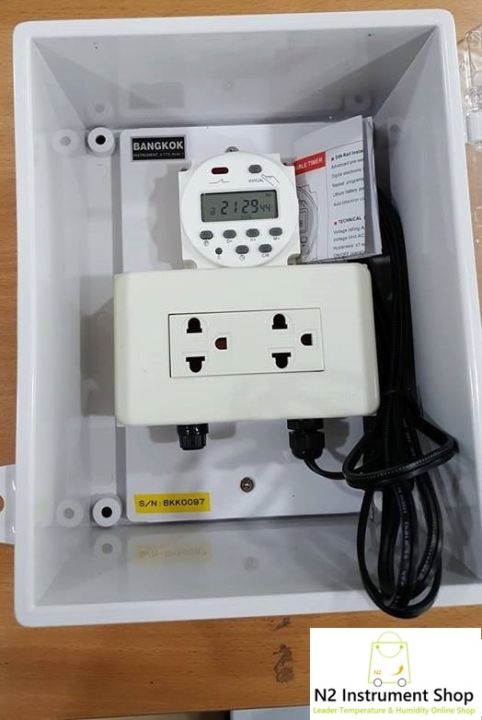 เครื่องตั้งเวลา ระบบอัตโนมัติ แบบดิจิตอล Digital Time Switch (TM-1) พร้อมใช้งาน | Lazada.co.th