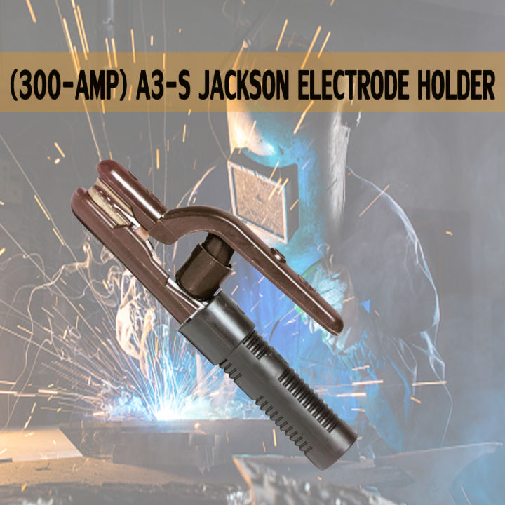 300 AMPERES JACKSON HEAVY DUTY ELECTRODE WELDING HOLDER | Lazada PH
