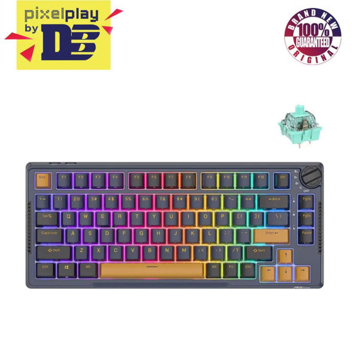 Royal Kludge RK-H81 Tri-Mode RGB 81 Keys Hot Swappable Mechanical ...