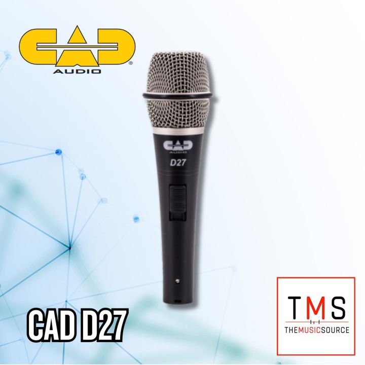CAD LIVE D27 SUPERCARDIOID DYNAMIC HANDHELD MICROPHONE | Lazada PH