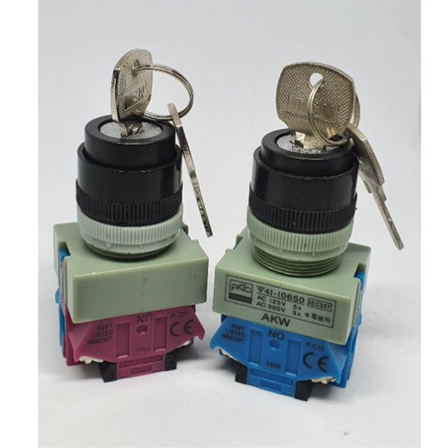 สวิทช์กุญแจ key selector switches 22mm 2ทาง 3ทาง พร้อมส่ง | Lazada.co.th