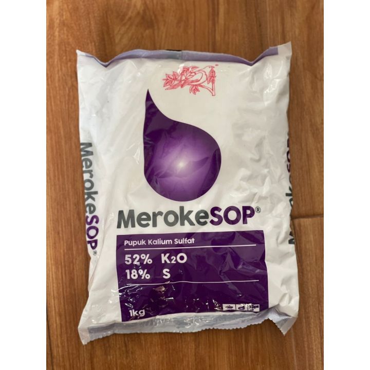 PUPUK MEROKE SOP PUPUK KALIUM SULFAT 1KG | Lazada Indonesia