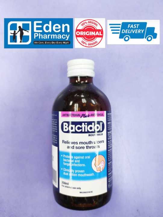 Bactidol Mouthwash ( 250ml ) | Lazada