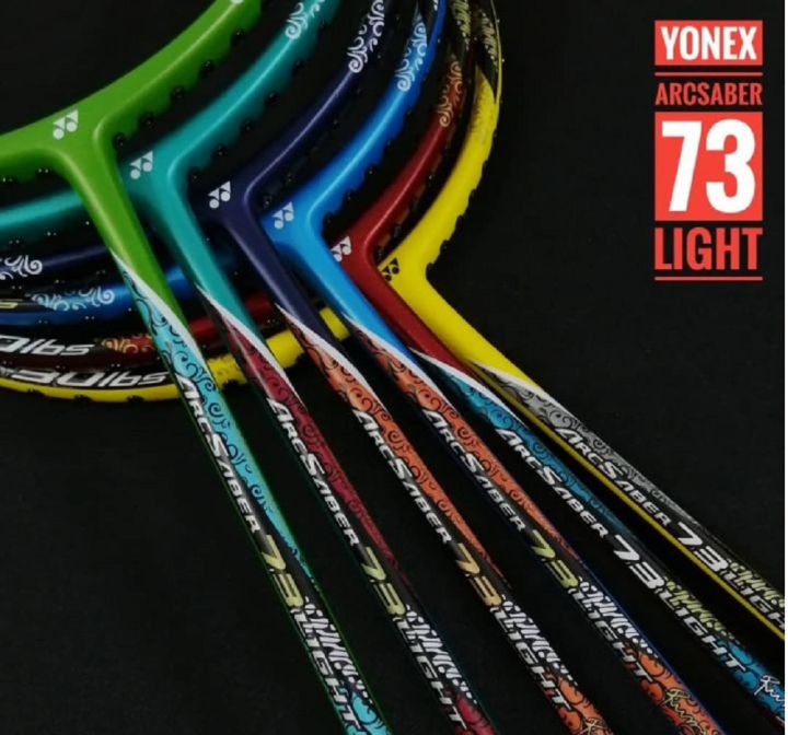 YONEX ARCSABER 73 LIGHT BADMINTON RACKET (100% ORIGINAL) | Lazada