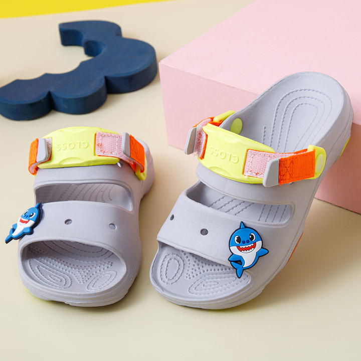 AKIRA Korean Summer Fashion Design Two Strap Sandals For Kids Non-Slip ...