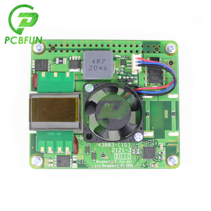 Relay HAT Board for Raspberry Pi 3B 4B POE Power Over Ethernet ...