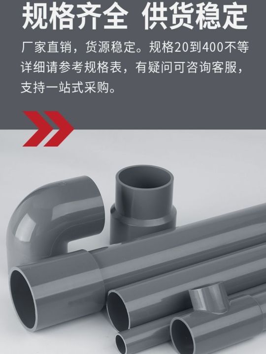 PVC pipe PVC water supply and drainage ventilation pipe water drainage ...