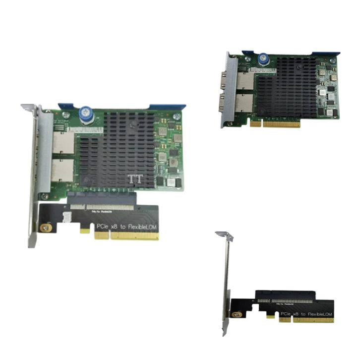 For 561FLR-T X540-T2 10Gb Dual-Port 10-Gigabit Network Card 700697-001 ...