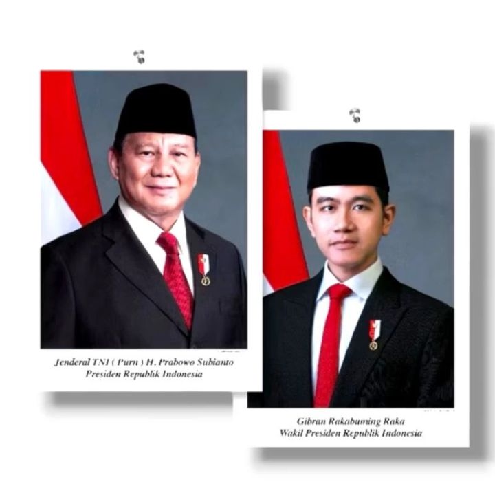 POSTER Foto Presiden Dan Wakil Presiden - Poster Presiden dan Wakil ...