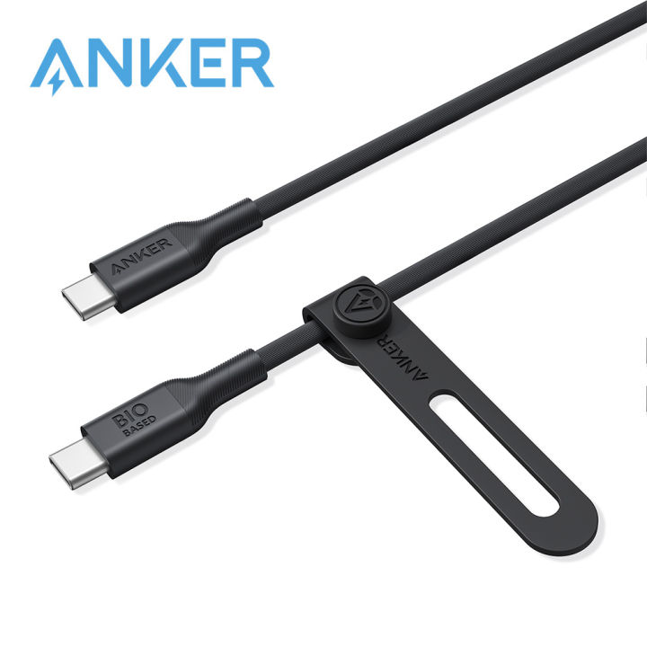 Anker 140W USB C to USB C Cable USB 2.0 Bio-Nylon Charging Cable for ...