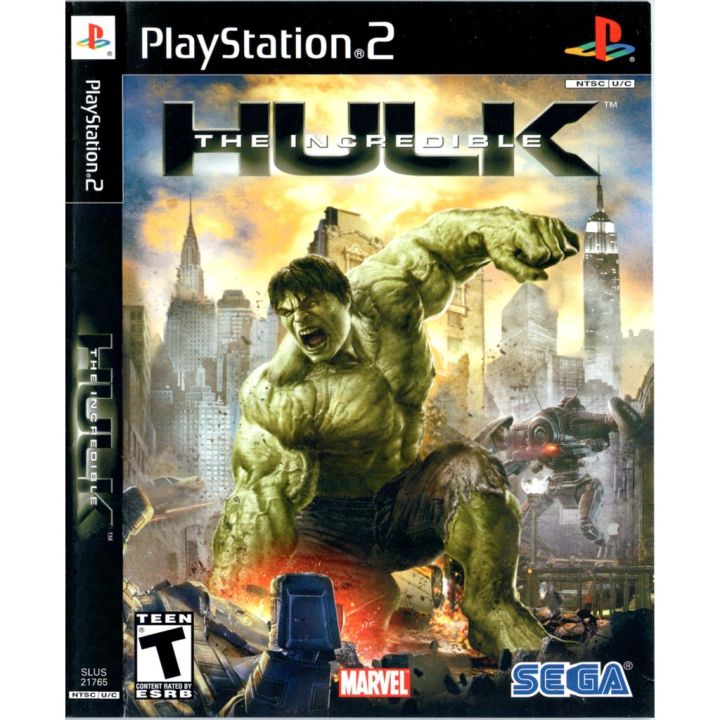 แผ่นเกมส์ The Incredible Hulk PS2 Playstation 2 คุณภาพสูง ราคาถูก ...