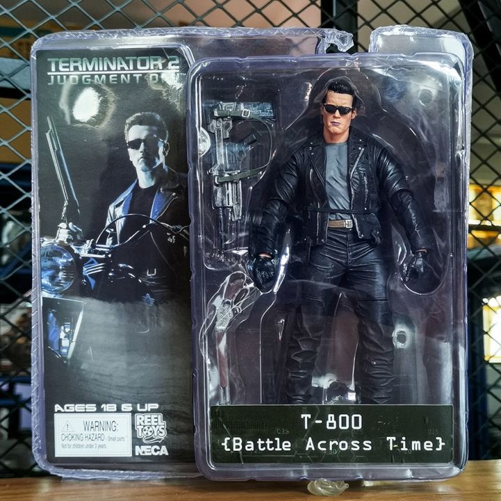 NECA Terminator T-800 Battle Across Time PVC Action Figure ของเล่นสะสม ...
