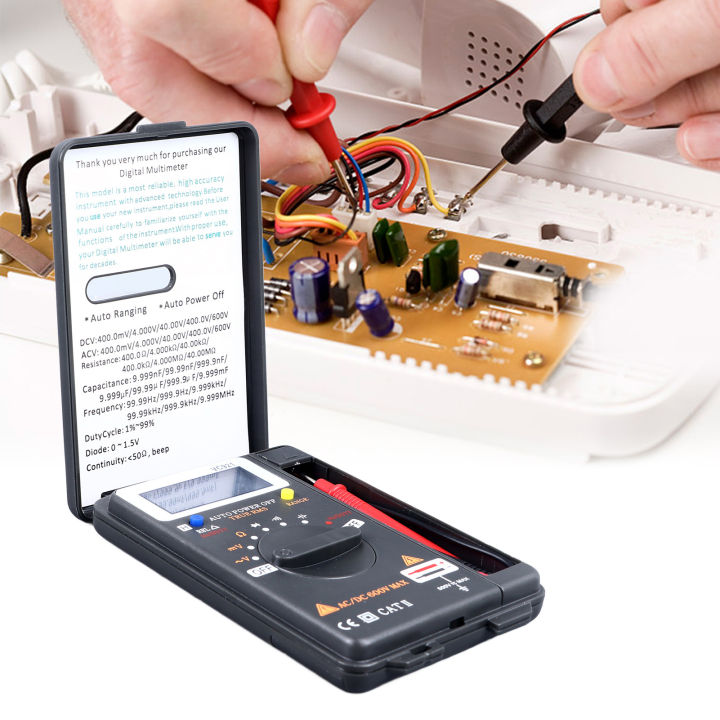 Digital Multimeter Frequency Meter Simple and Intuitive with Lanyard ...