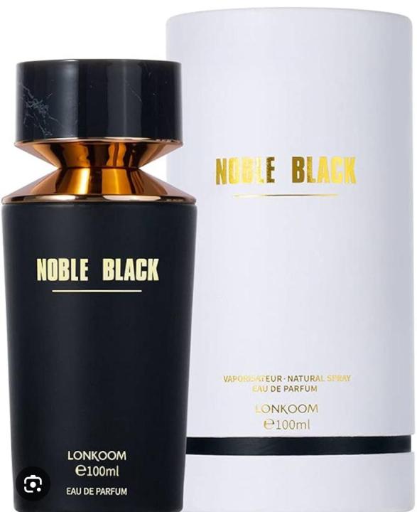 ATTRACTIVE NOBLE NEWLY ARRIVED NBLK BLACK PERFUMES 100ML | Lazada