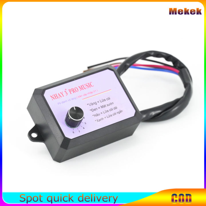 8 Sound Electronic Horn Controller Volume Adjustment Knob Multimedia ...