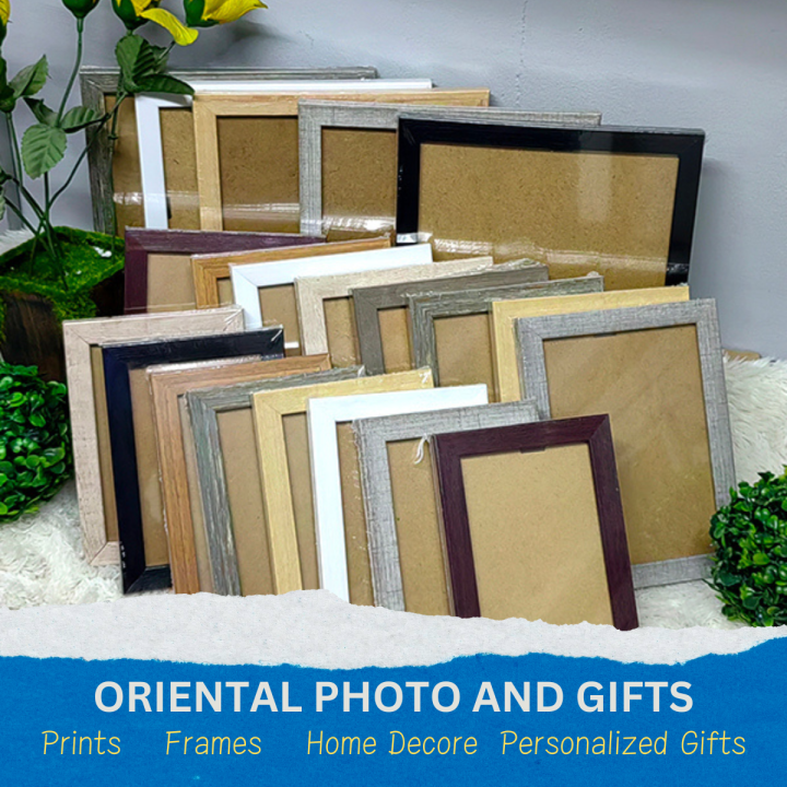 Picture Frame 4R I 5R I 8R Frame with Free Picture Printing | Lazada PH