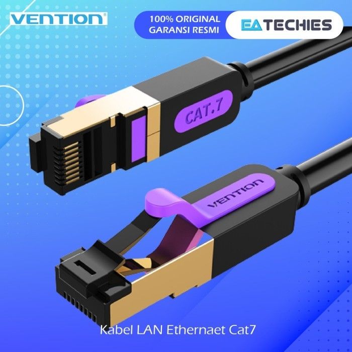 Vention Kabel LAN CAT7 3 Meter Ethernet Rj45 Stp Gigabit UTP - ICD 3M ...