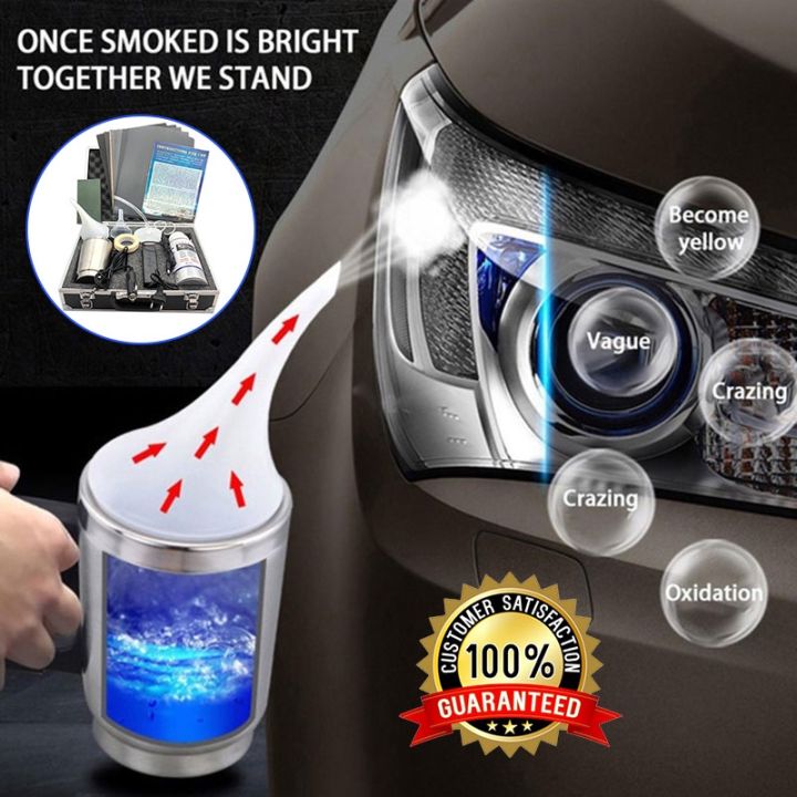 800g Car Headlight Restorer Fluid Set Headlamp Repair Chemical ...
