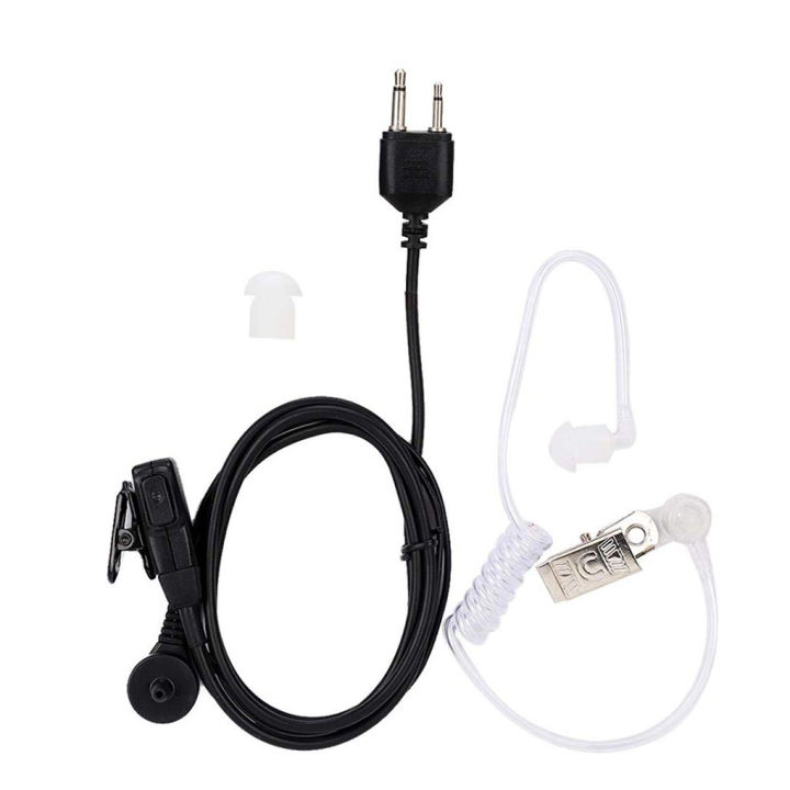 Earpiece 2-Way Radio External Headset Headphone Microphone Earphone ...