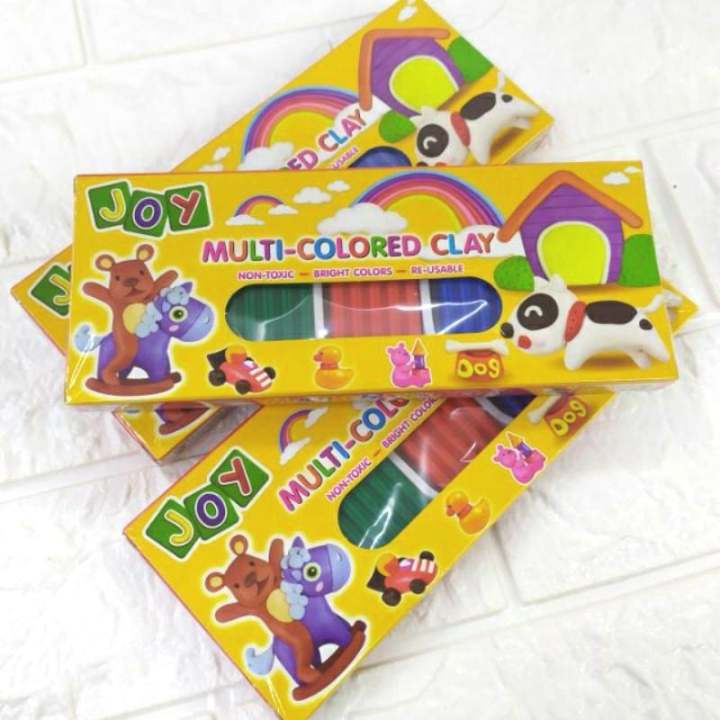 5 Colors Joy Multi Colored Clay | Lazada PH