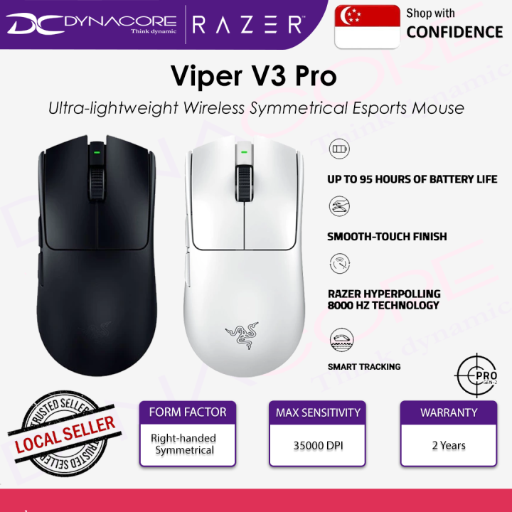 Razer Viper V3 Pro Ultra-lightweight Wireless Symmetrical Esports Mouse ...