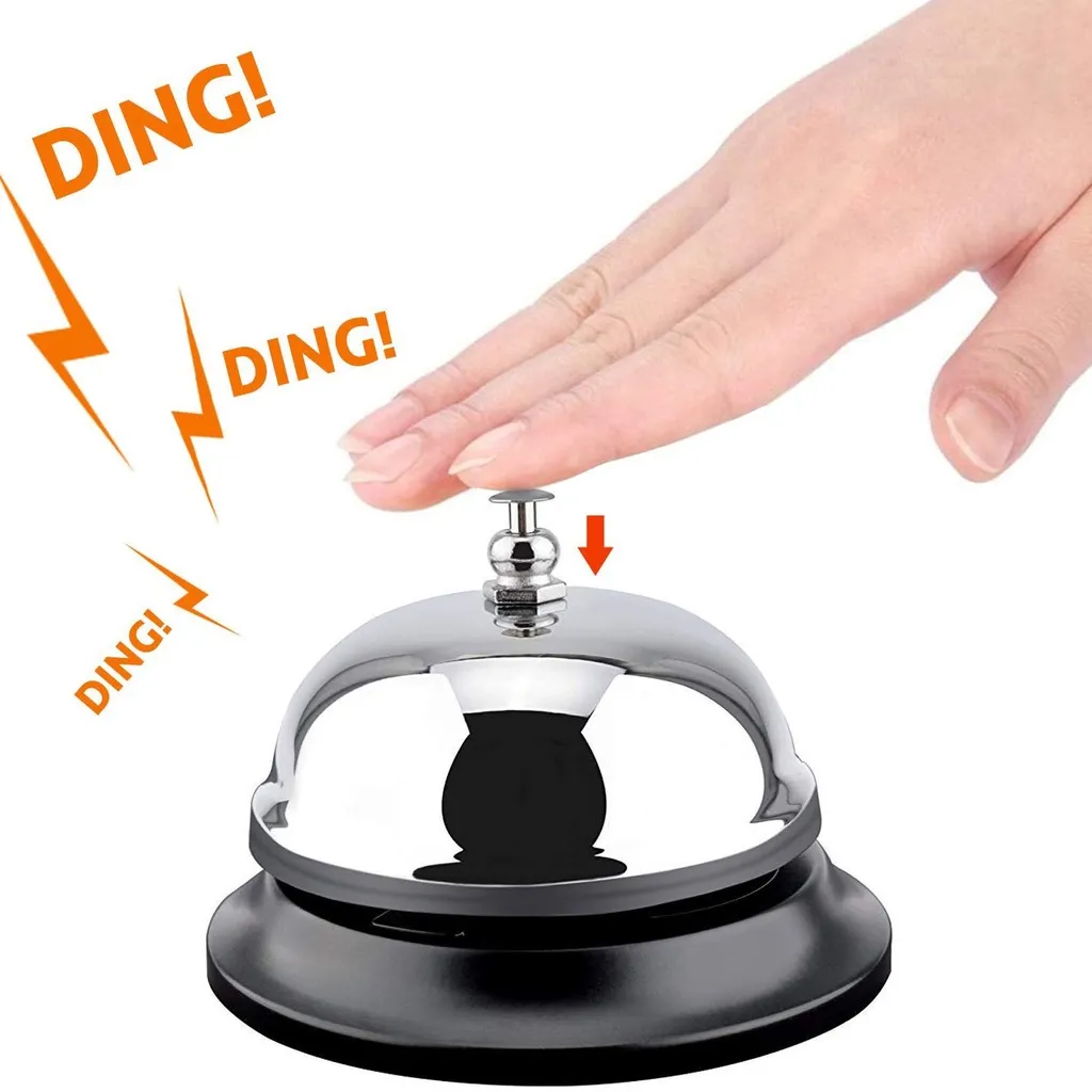 Desktop Call Bell Front Desk Bell Suitable for Office | Lazada PH