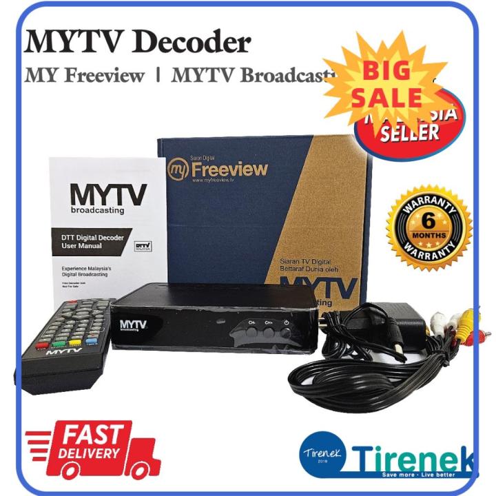 ⭐ [100% ORIGINAL] ⭐ NEW TERBARU MYTV Decoder - 6 Mth Warranty ...