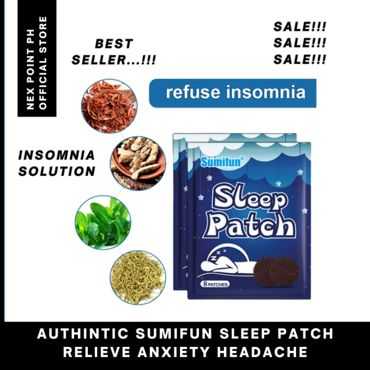 Sumifun Sleep Patch Anxiety Essential Oil Relieve Headache Stress ...