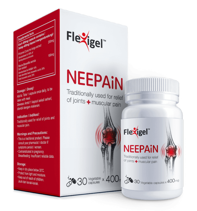 Flexigel NEEPAiN for Joint & Muscle Pain 30 Capsules EXP:05/25 | Lazada