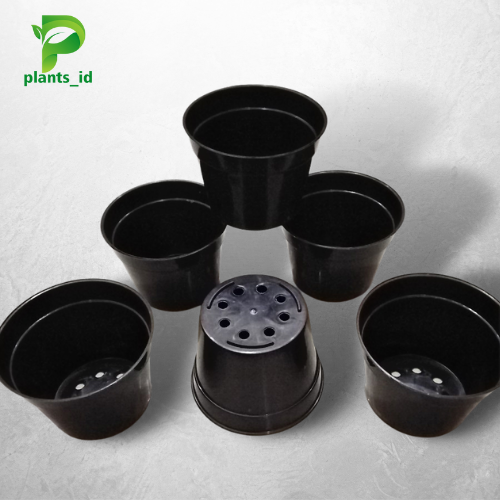 Pot Tanaman Pot Bunga Warna Hitam Pot Benih Tanaman Warna Hitam Pot ...