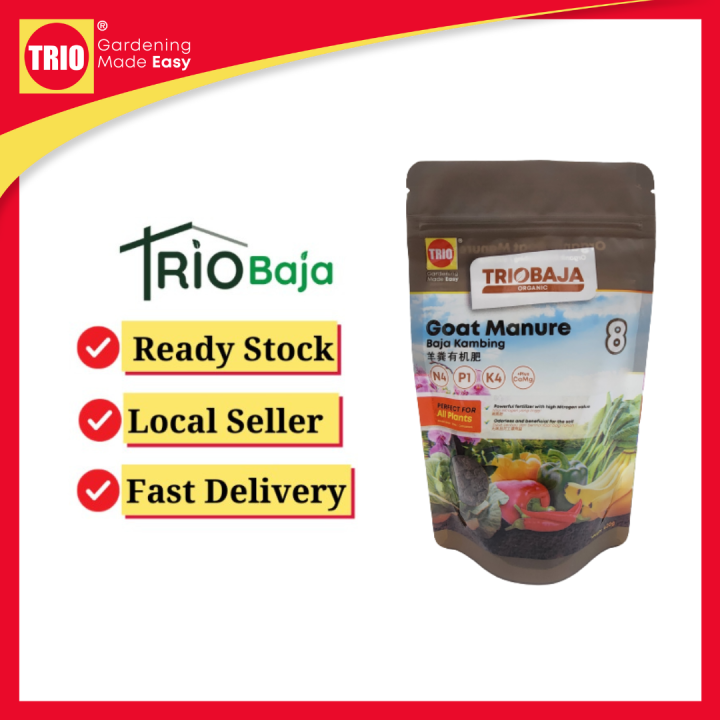 Trio Goat Manure Organic Fertilizer/ TRIObaja Organic Kambing/ 羊粪有机肥 ...