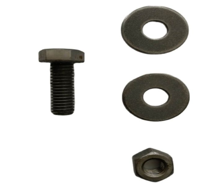 MILD STEEL HEX BOLTS WITH NUTS AND WASHERS 1/2" BSW SKREW BOLT & NUT ...